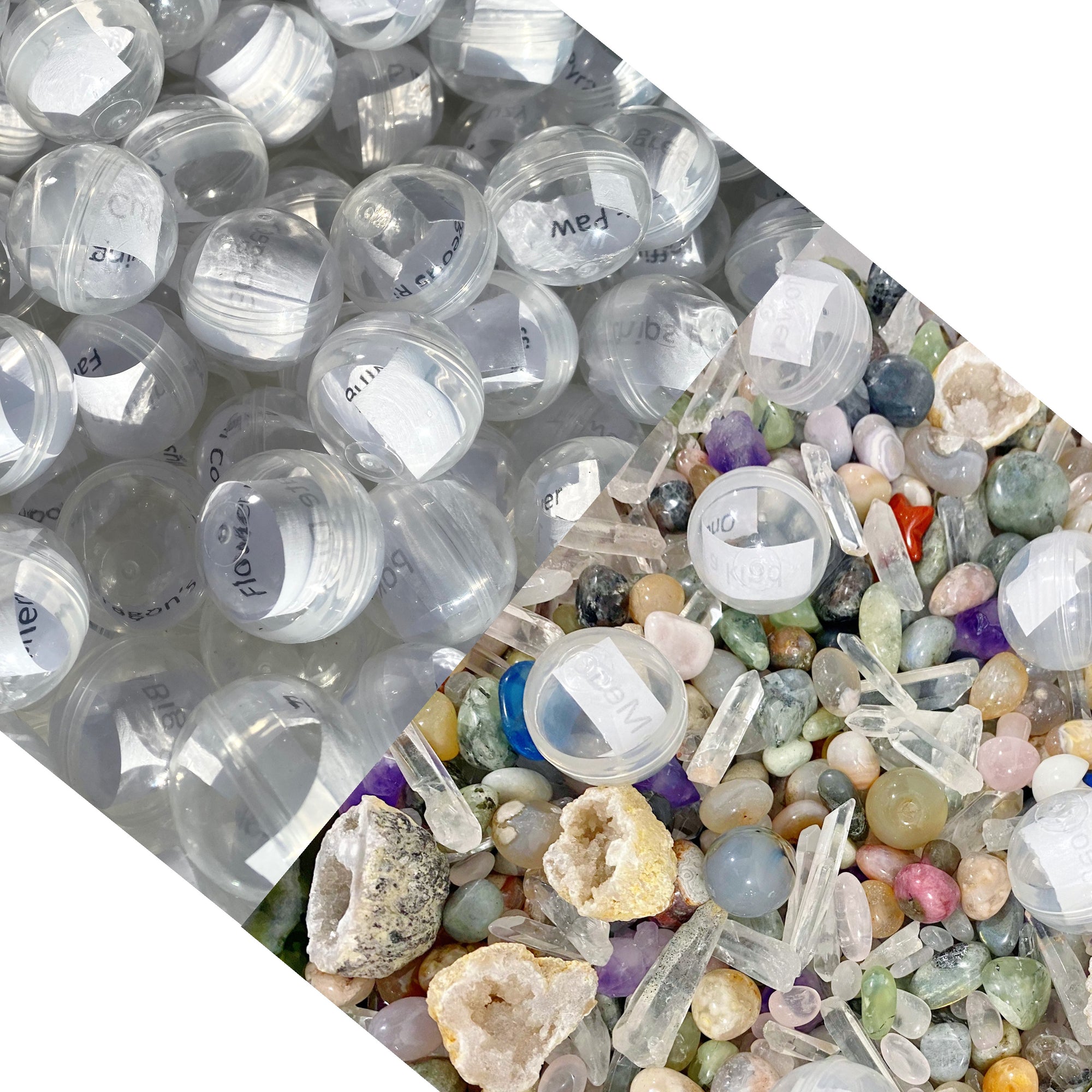 Spark Bottle & Crystal Capsule & Crystal Confetti